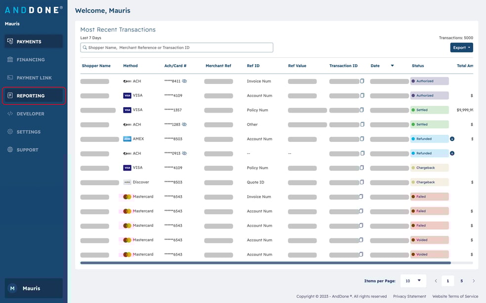How do I enable automated reporting?